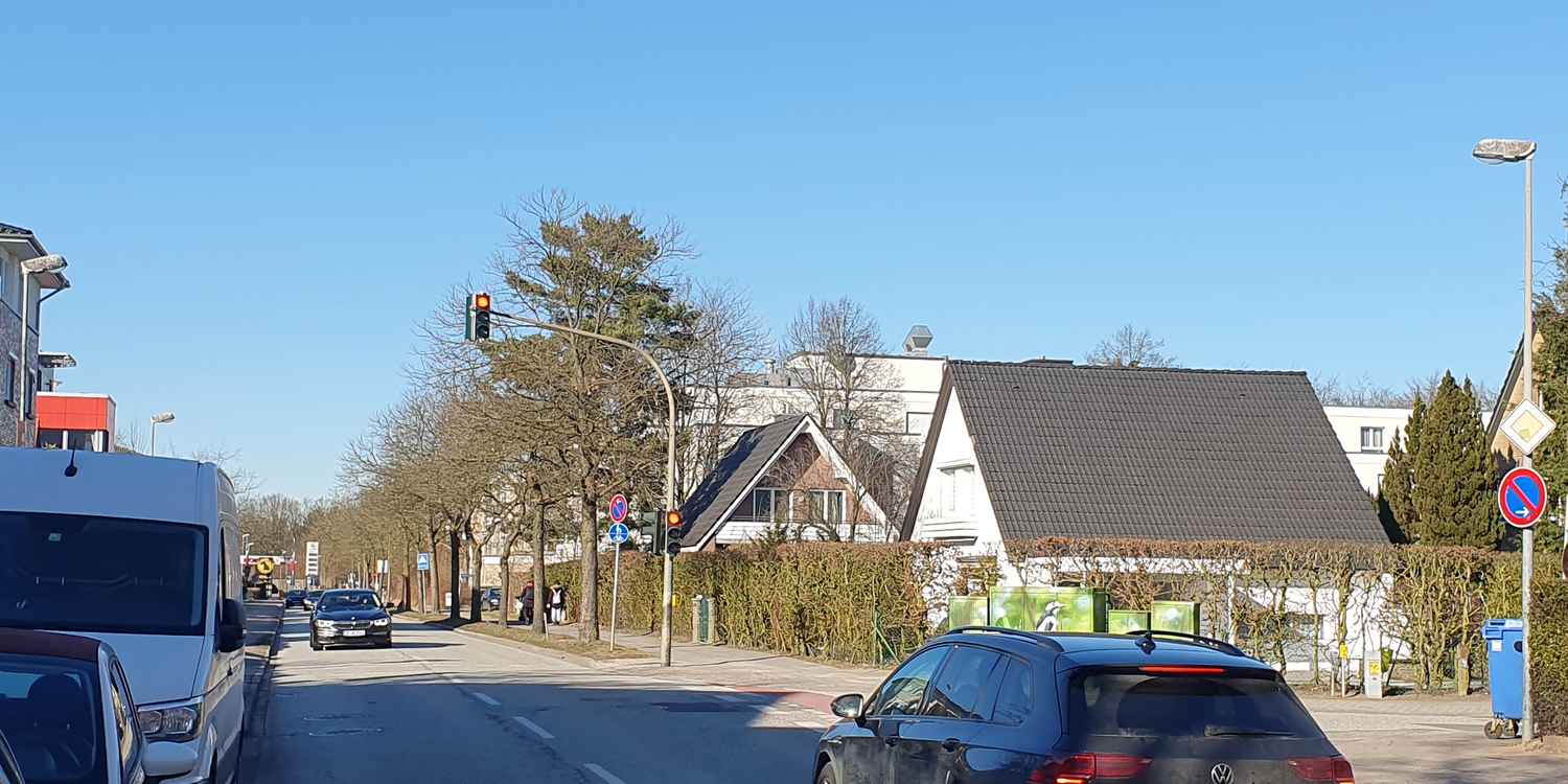 Ahrensburg: Vollsperrung im Reeshoop - Ahrensburg Portal
